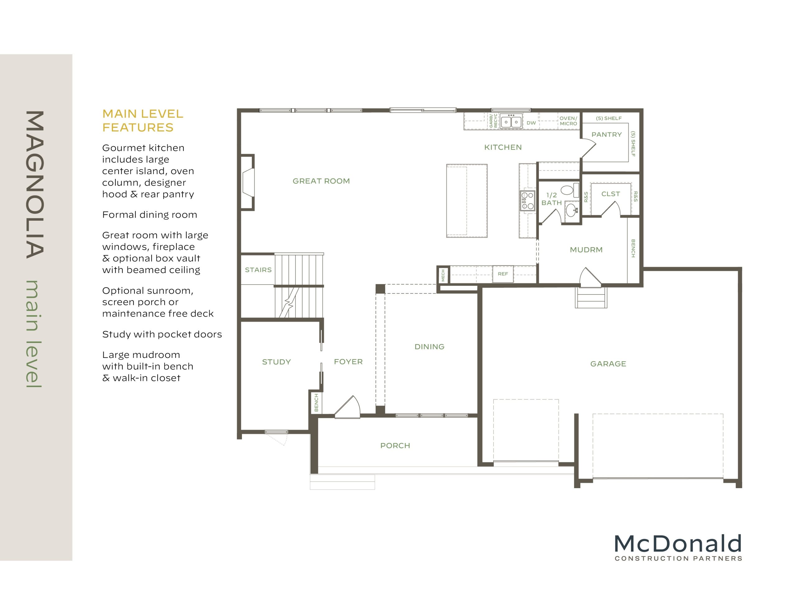 Magnolia Signature Plan | McDonald Construction