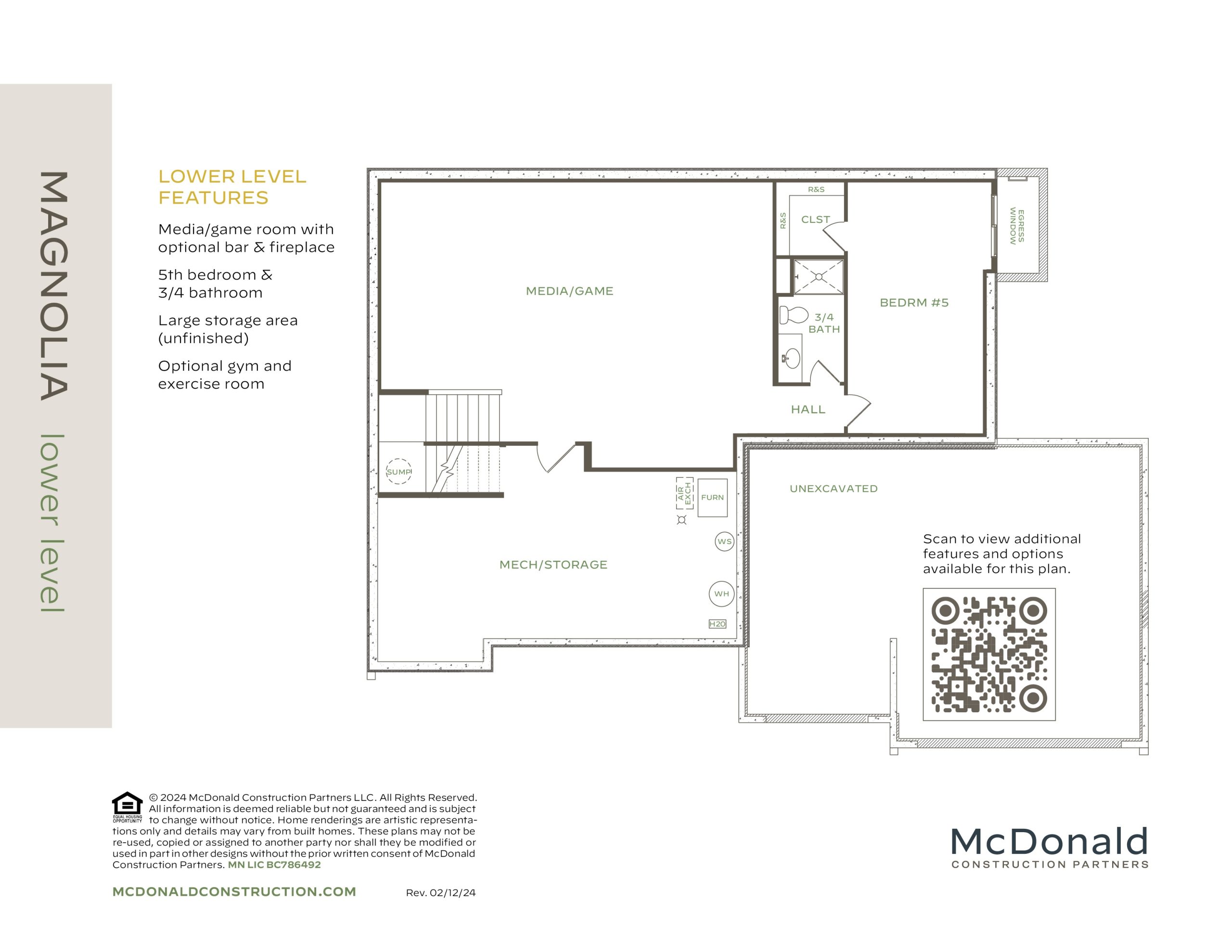Magnolia Signature Plan | McDonald Construction
