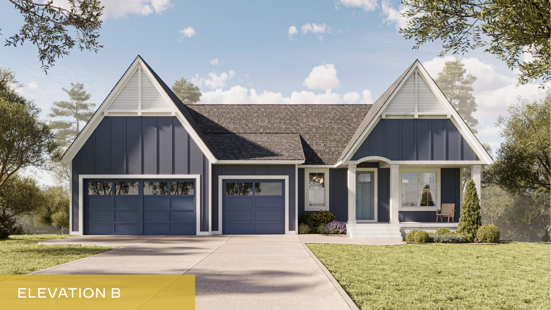 Birch signature plan. | McDonald Construction