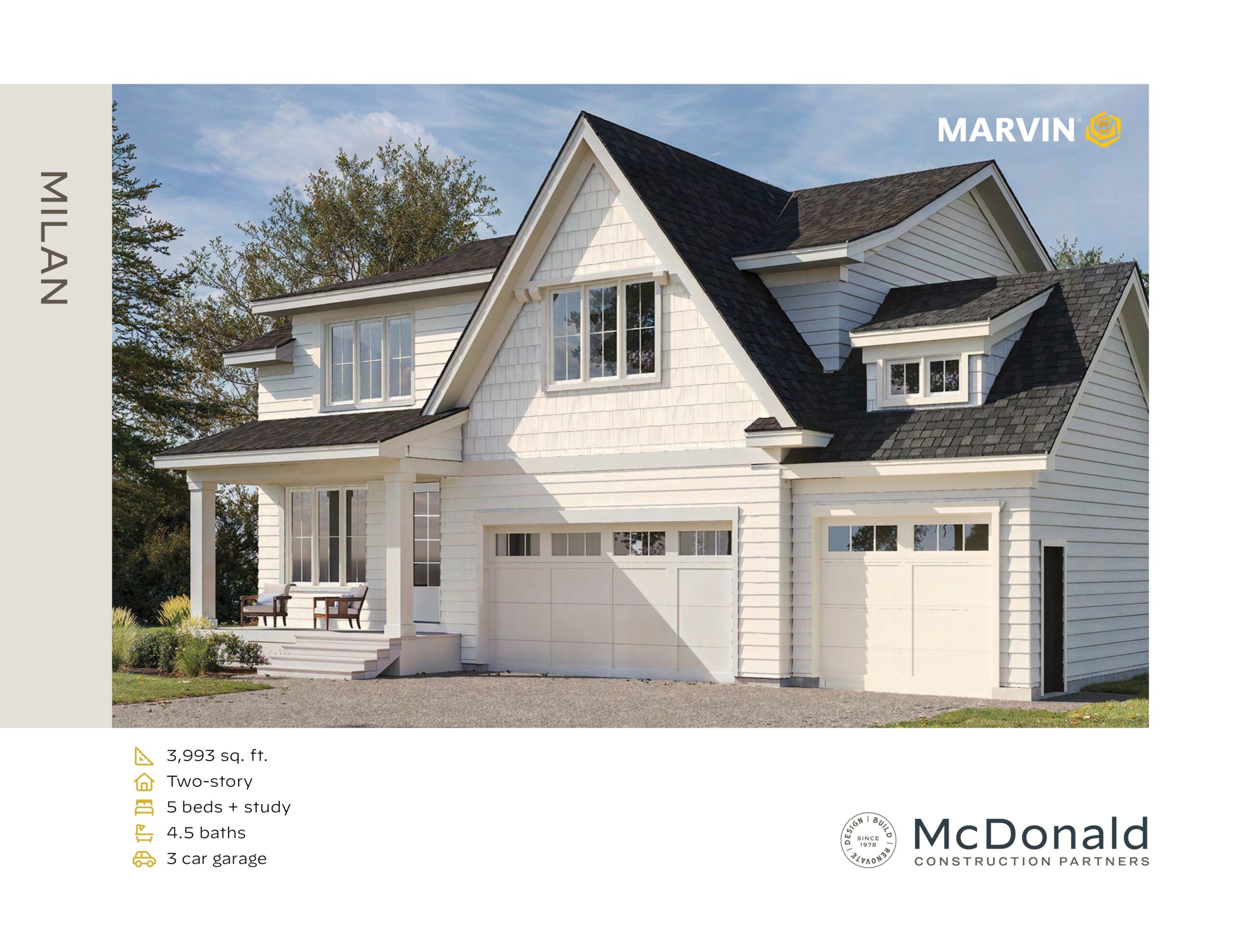 Milan Monogram Plan | McDonald Construction